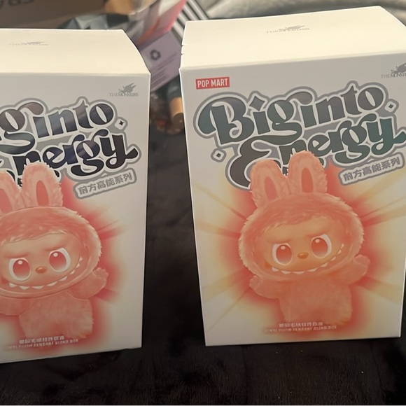 POP MART | Toys | Pop Mart Big Into Energy Labubu Authentic | Poshmark